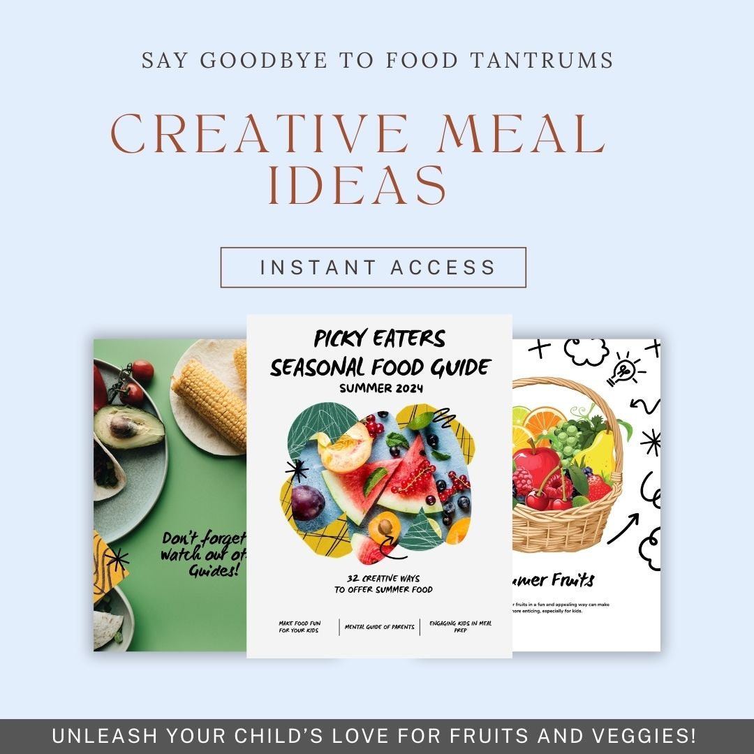 Kids Food Guide Summer 2024 - Digital Download, Healthy Eating, Food ...