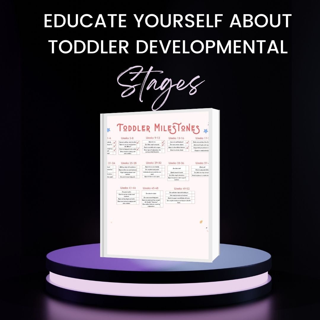 Toddler Milestones and Development Chart, Milestones Tracker, Toddler ...