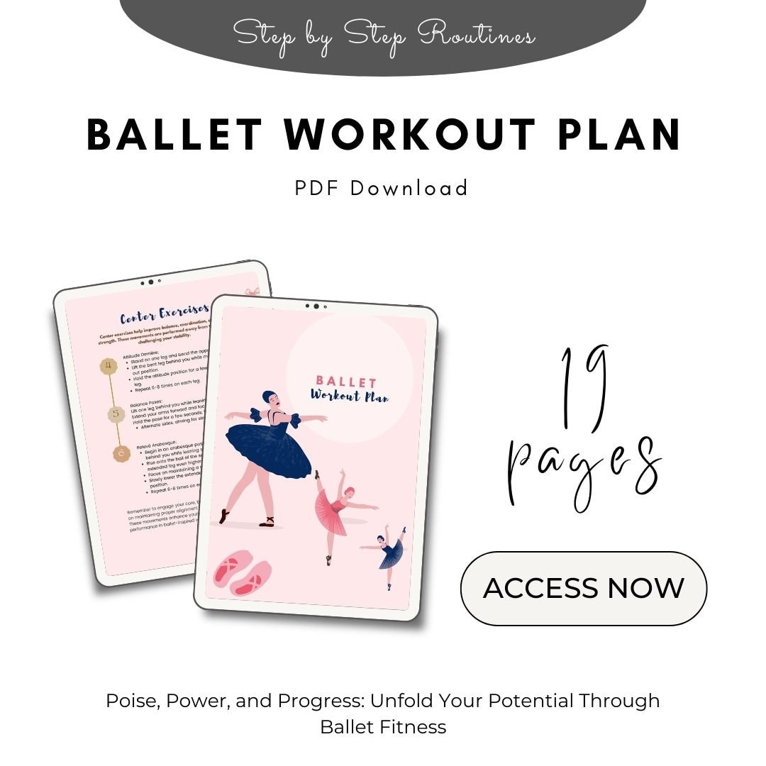 Ballet Workout Planner | Barre Fitness Guide | Ballet-inspired ...