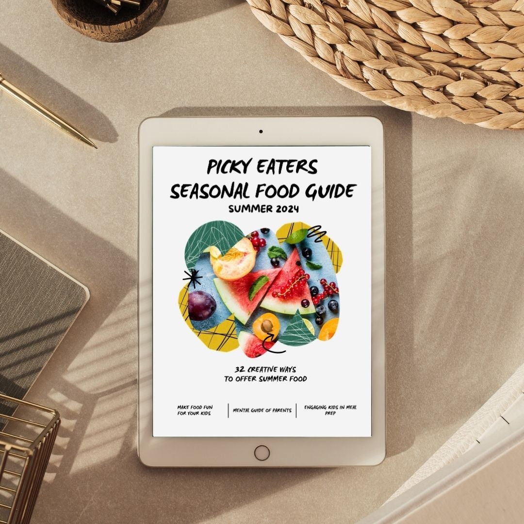 Kids Food Guide Summer 2024 - Digital Download, Healthy Eating, Food ...