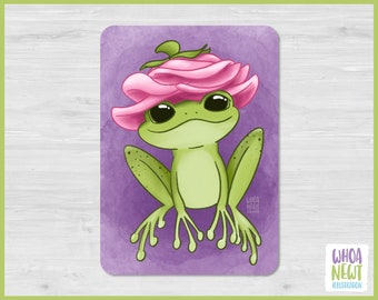 Gay Cottagecore Boyfriend Frogs Holding Hands Sticker/print - Etsy