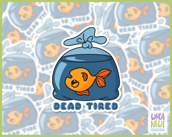 Cartoon Dead Goldfish
