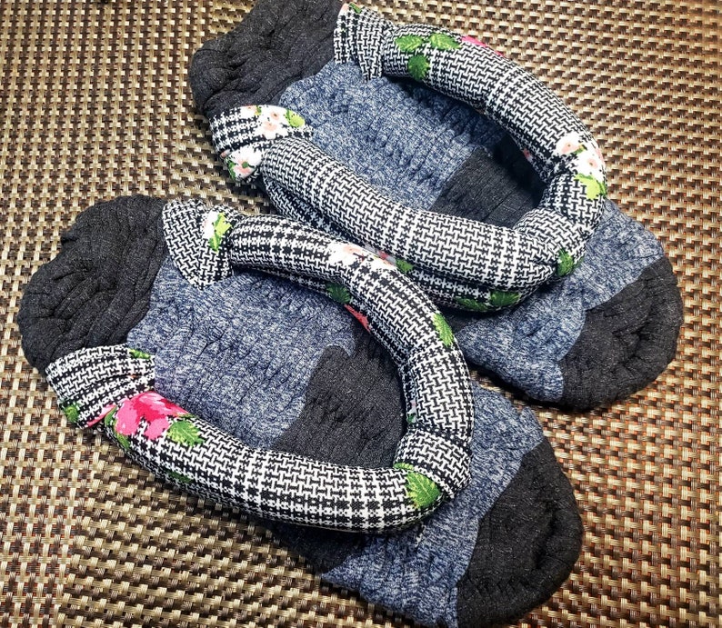 Personalized Japanese Nuno Zori Sandals Made to Order , Indoor Shoes ...