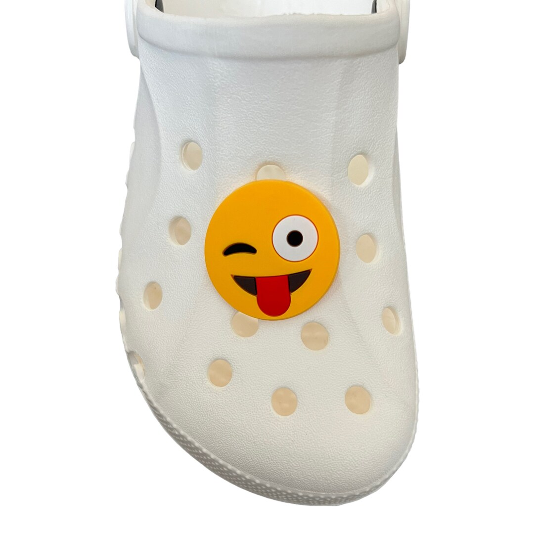 Large Emoji Faces Blink Shoe Charms Pins Charms Clog for Shoes Charms ...