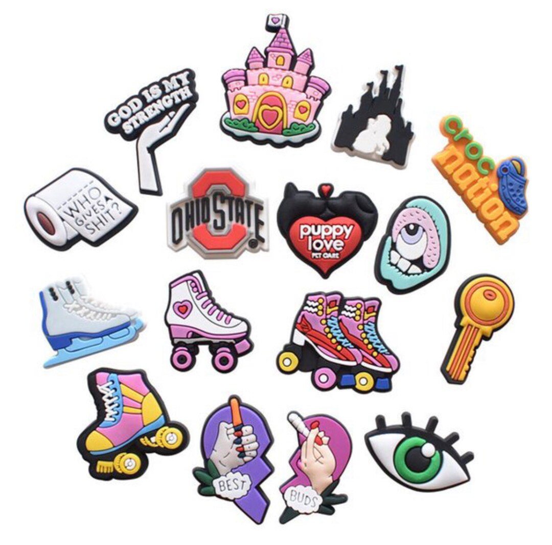 Trendy Clog Charms | Gamer Charms |fashion Charms | Accessories ...