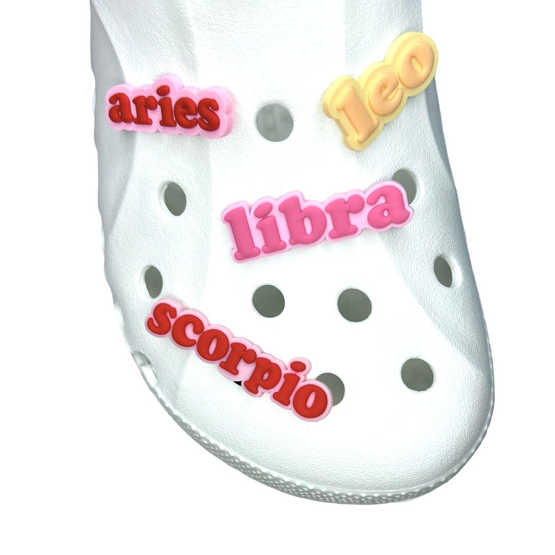 Constellation Zodiac Symbols Charms for Girls Clogs Shoes Astrology ...