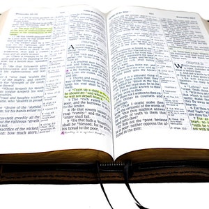Custom Real Leather BIBLE Cover Made in USA - Etsy
