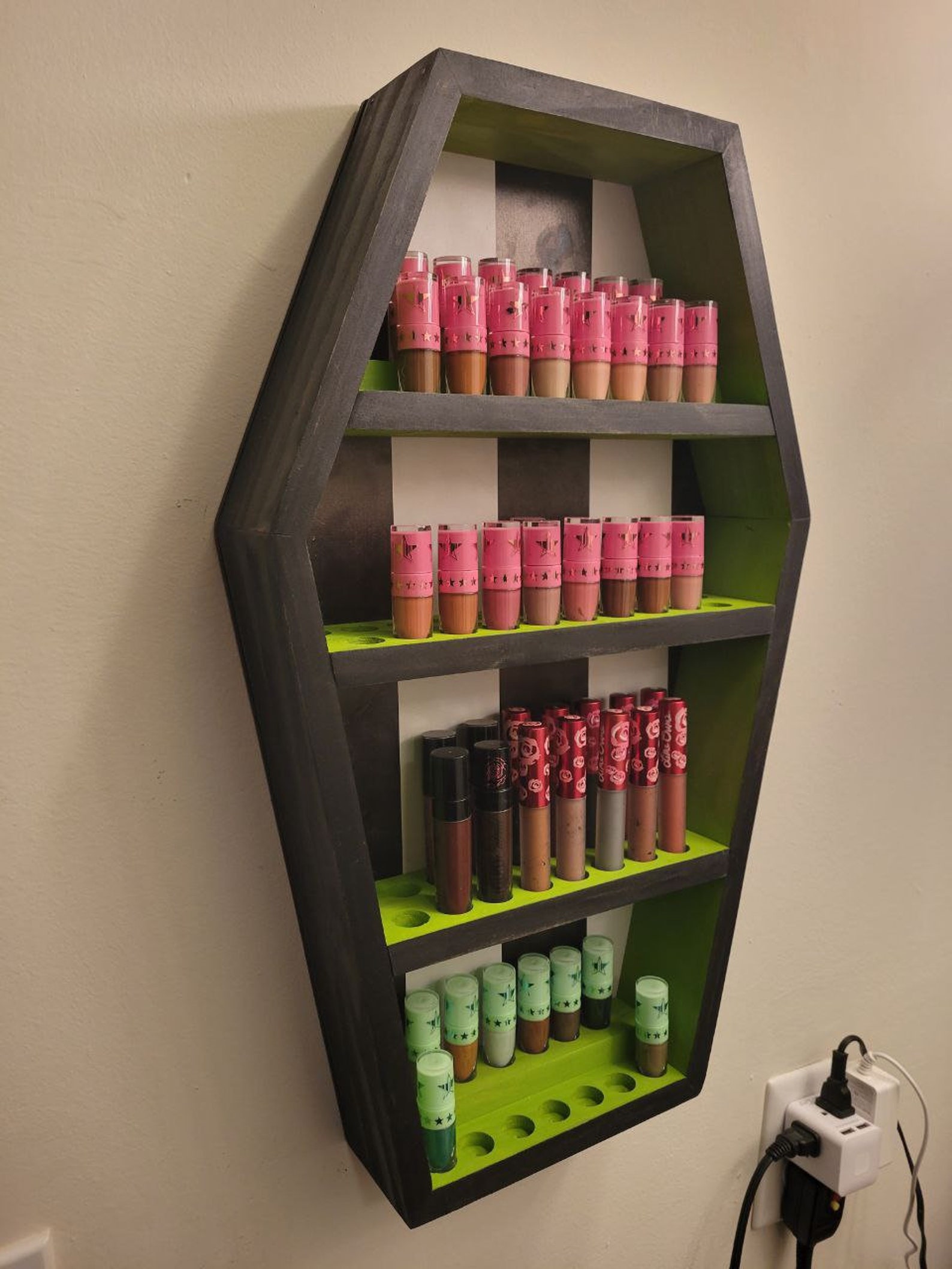 Handmade Coffin Lipstick Display Case MADE TO ORDER - Etsy