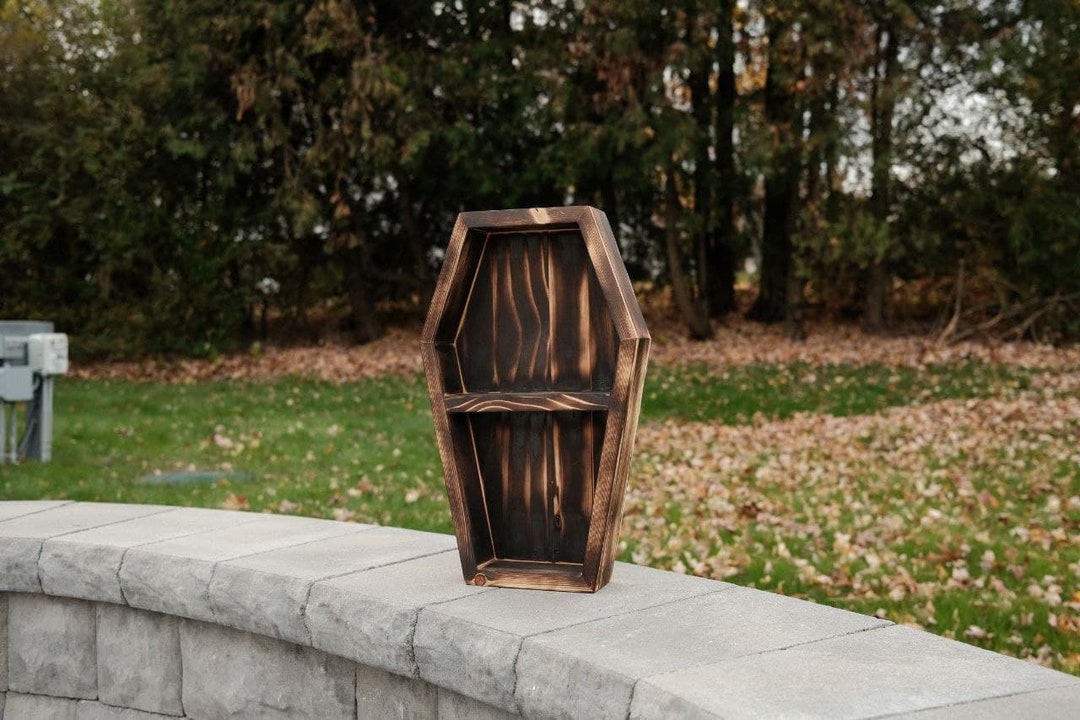 Gothic Coffin Shelf (MADE TO ORDER) - Etsy