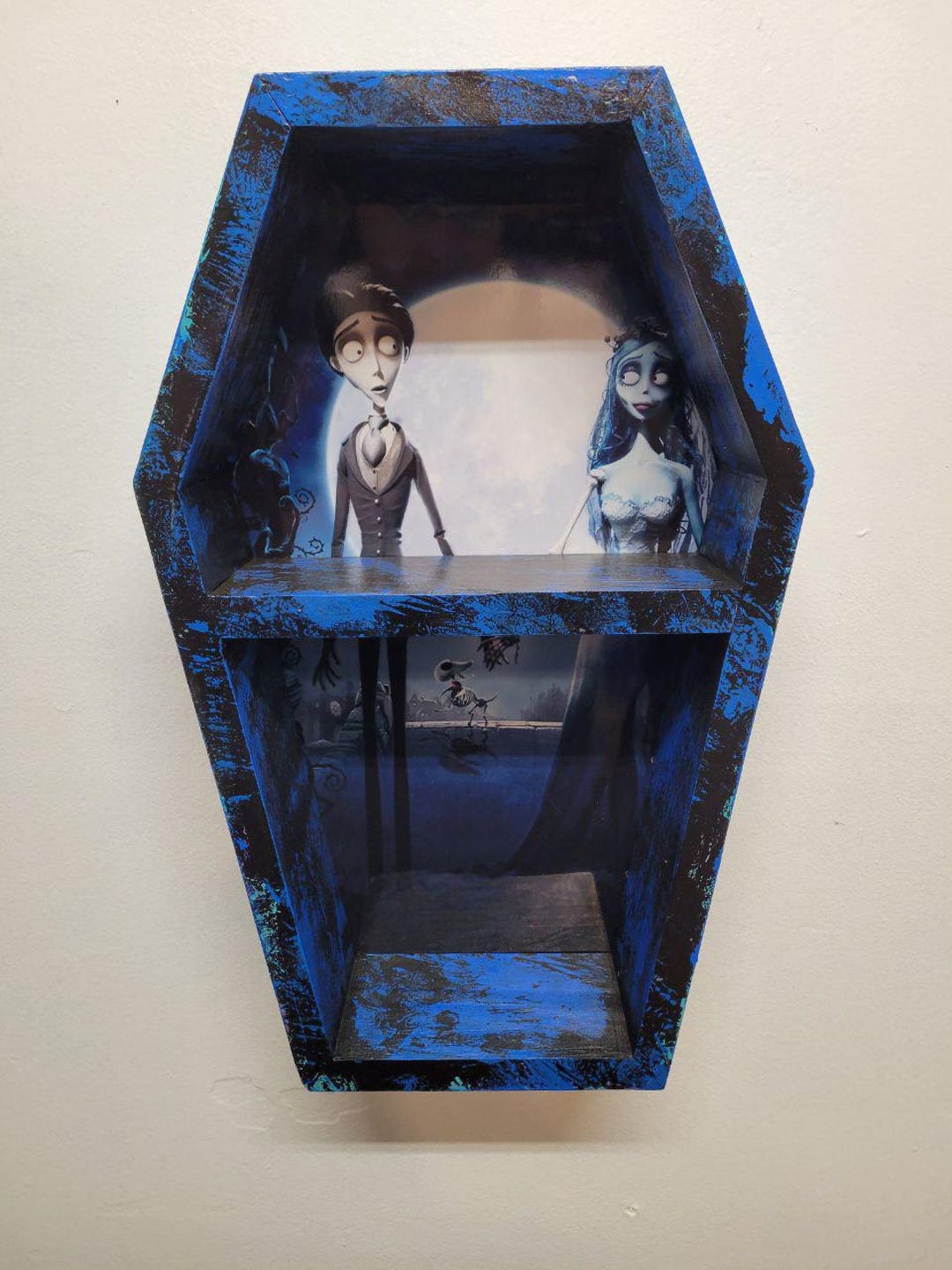 Corpse Bride Themed Coffin Display Shelf - Etsy