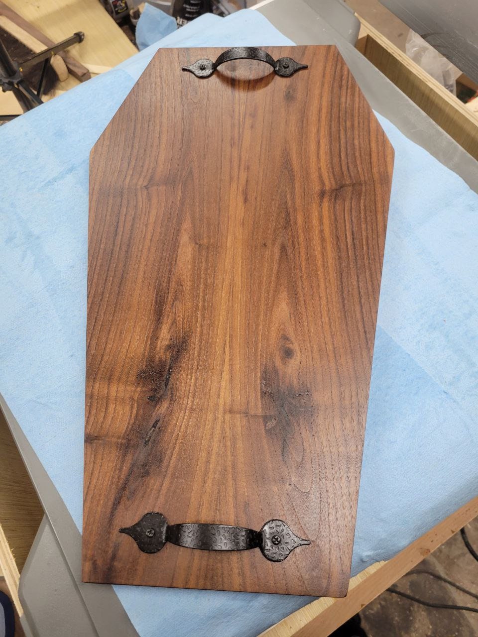 Walnut Coffin Charcuterie Board (MADE TO ORDER) - Etsy