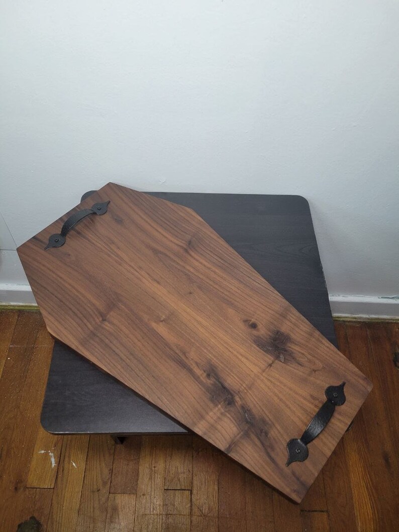 Walnut Coffin Charcuterie Board (MADE TO ORDER) - Etsy