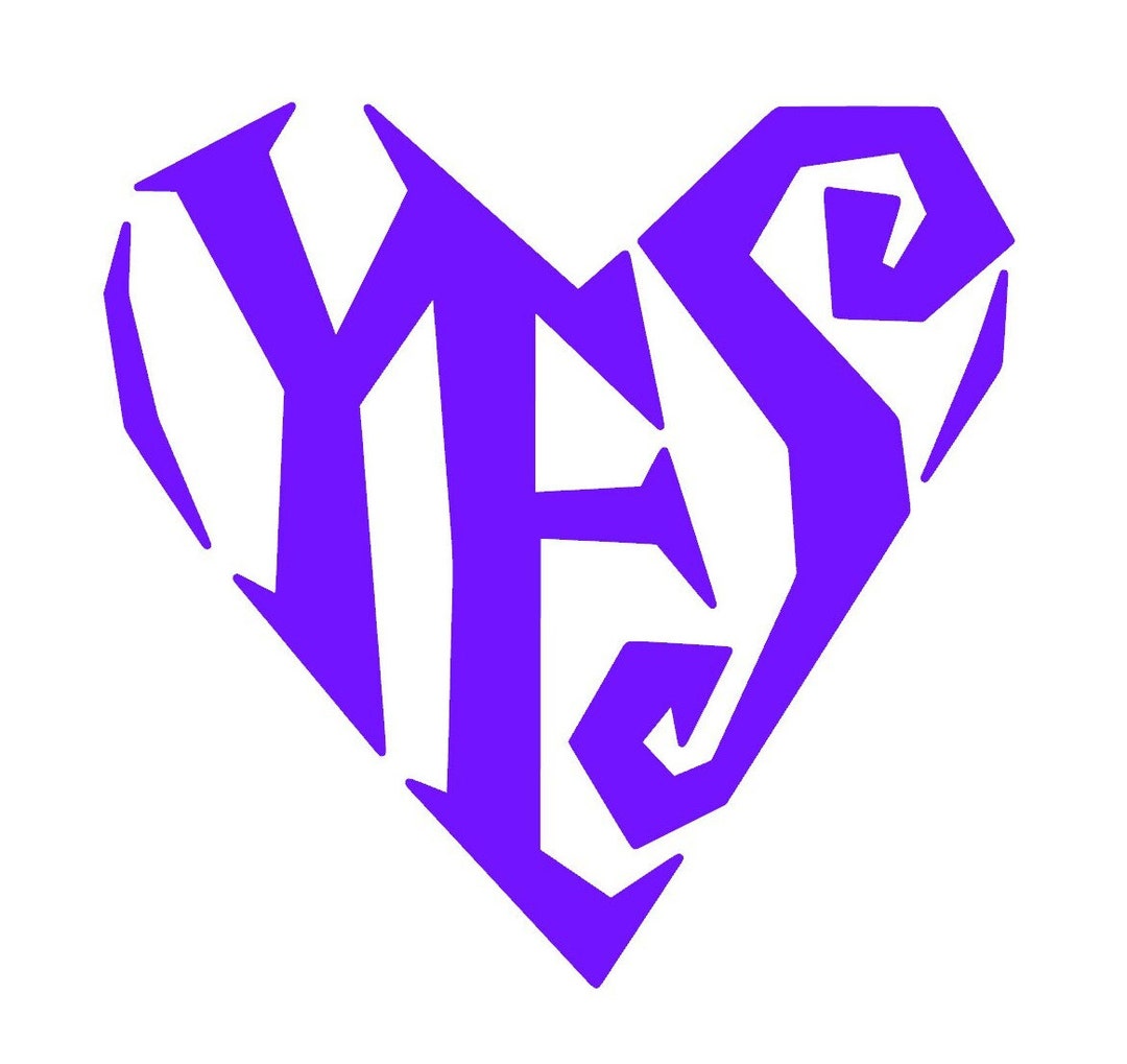 Prince Rogers Nelson YES Symbol Vinyl Car Decal - Buy 1 Get 1 Free - Etsy