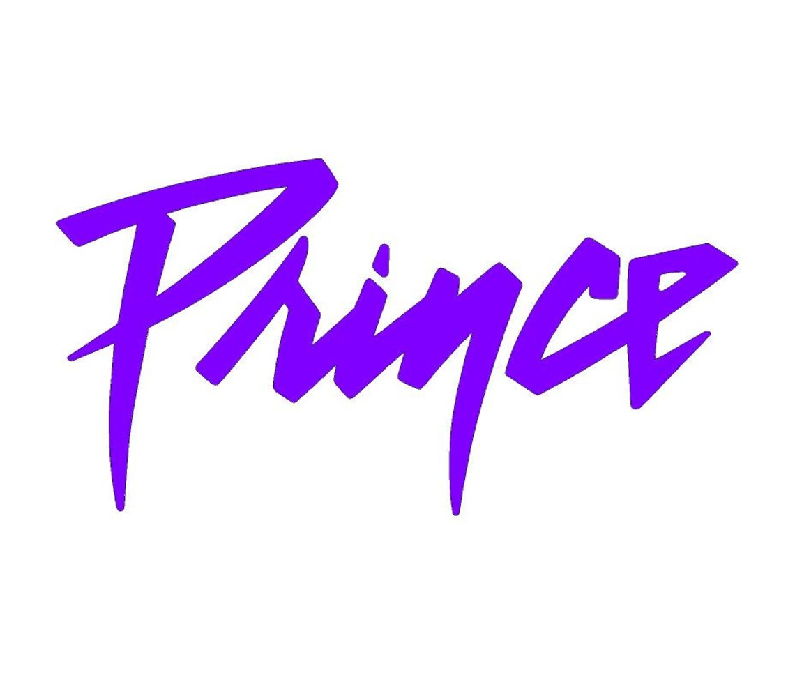 Prince Rogers Nelson Name Vinyl Decal Buy 1 Get 1 Free - Etsy