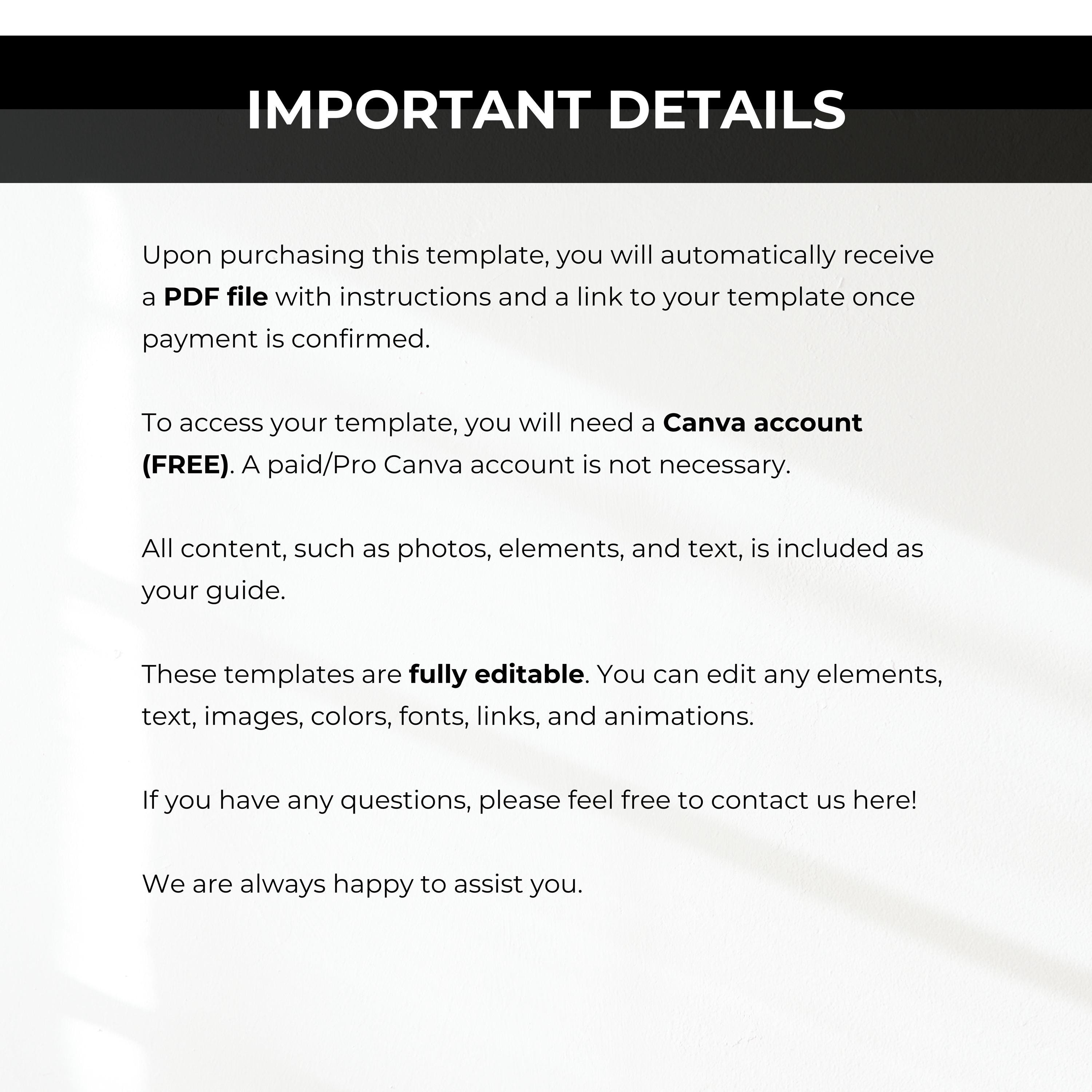 Virtual Assistant Portfolio Template Virtual Assistant Canva Sales Page ...