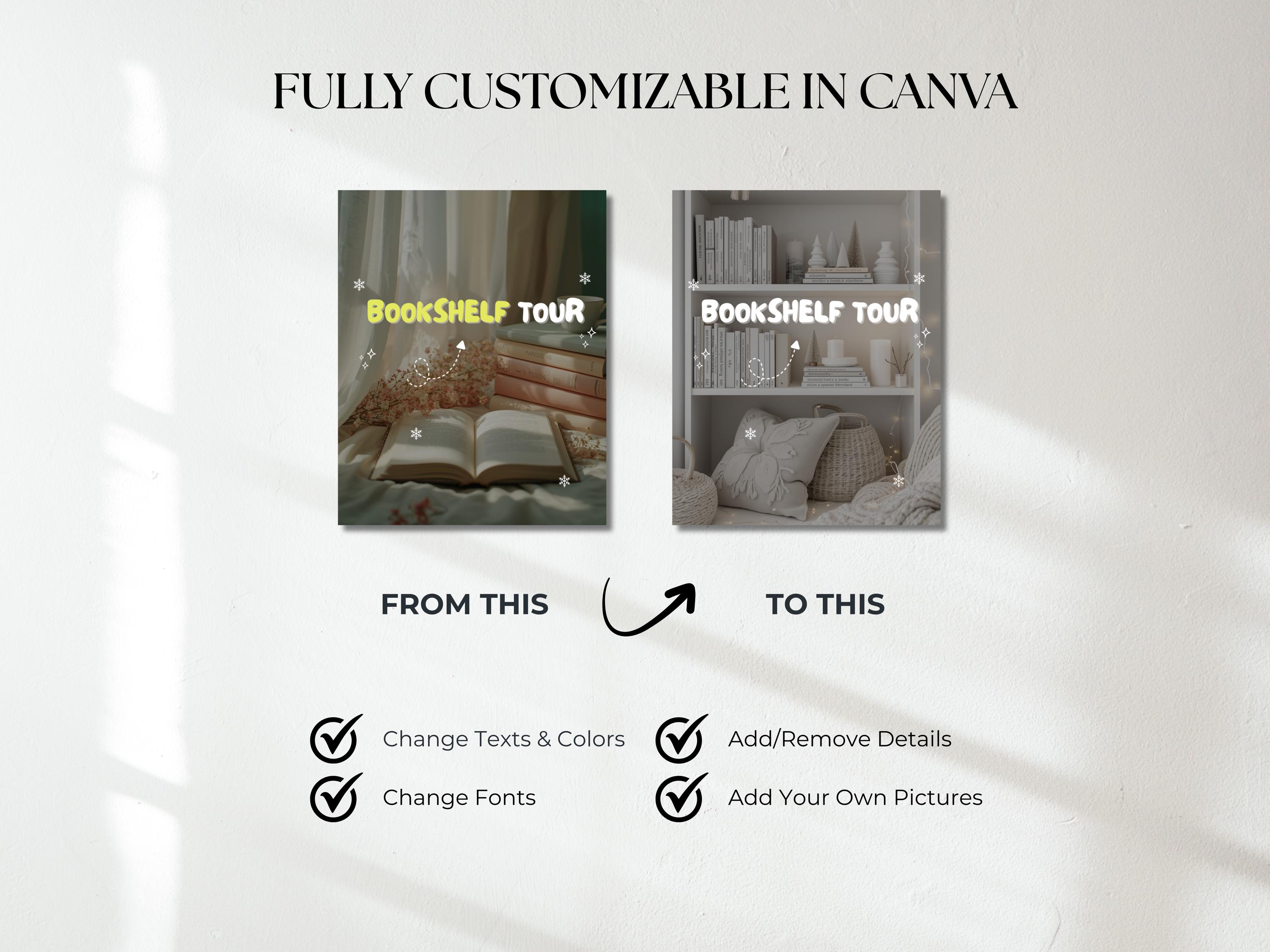 Cottagecore Bookstagram Carousel Template Booktok Instagram Post ...