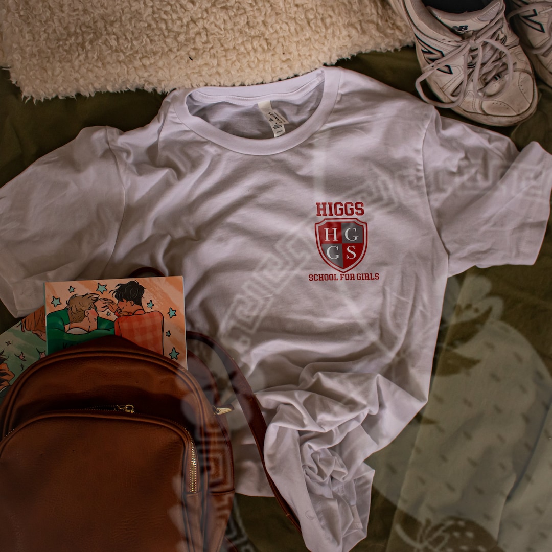 Higgs Grammer School for Girls -- Heartstopper Shirt - Etsy