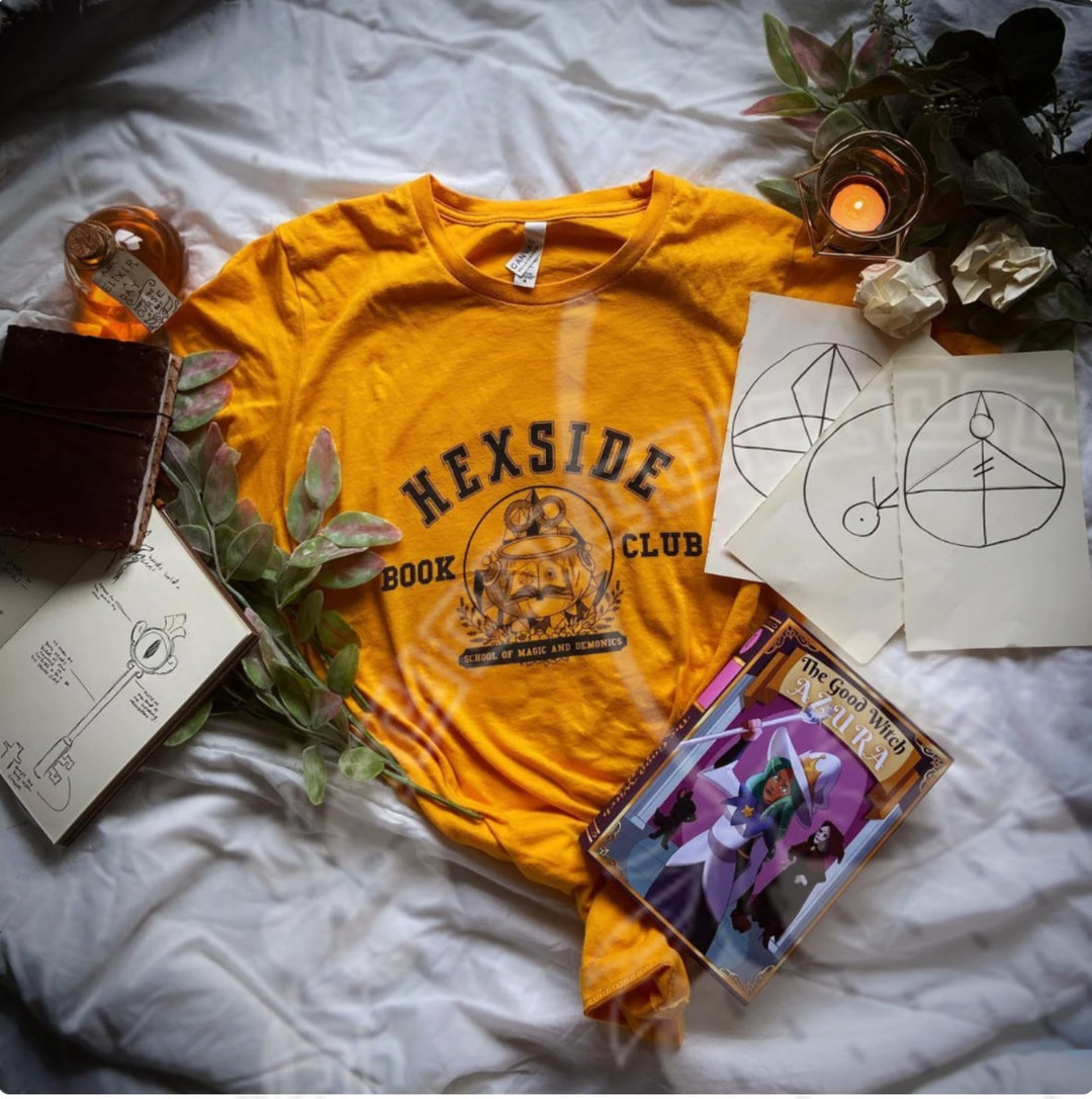 Hexside Book Club T-shirt - Etsy