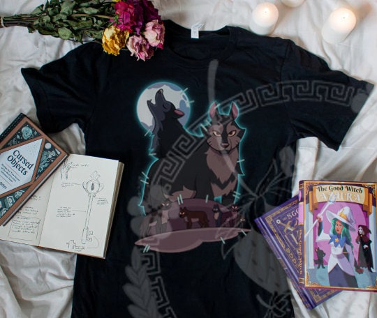 Hunter's Wolf Shirt Owl House - Etsy