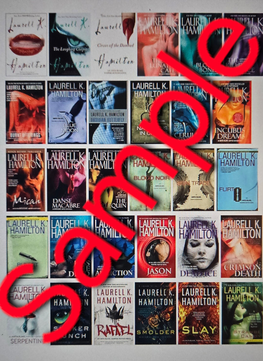 Book Covers, Book Stickers, Reading Journal, Laurell K. Hamilton Books ...