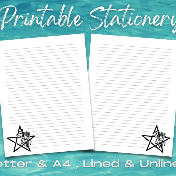 Digital Stationary - Etsy