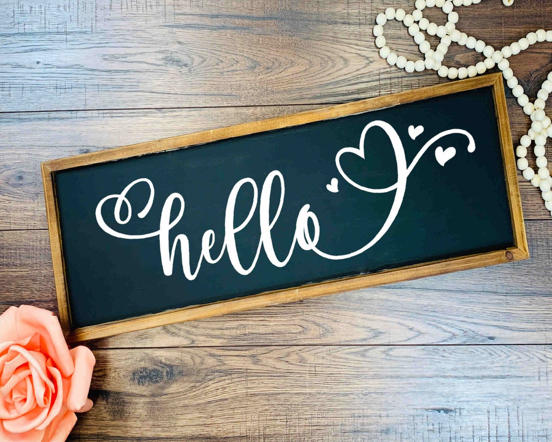 Hello Svg | Hello Sign Svg Bundle | Welcome Svg | Door Mat Svg | Door ...