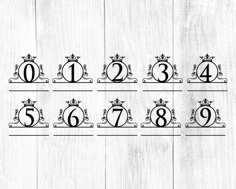 Split Monogram SVG Fancy Alphabet Frame Split Name Frame - Etsy