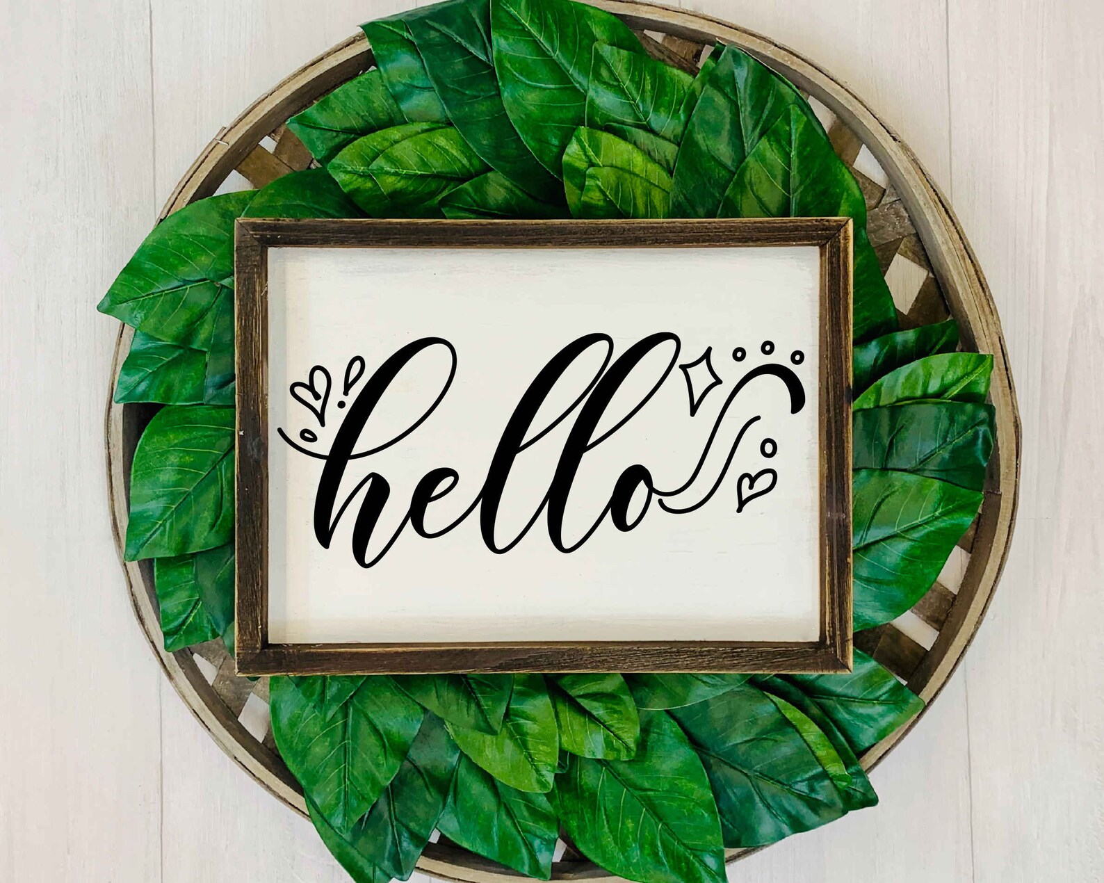 Hello Svg Hello Sign Svg Bundle Welcome Svg Door Mat Svg - Etsy