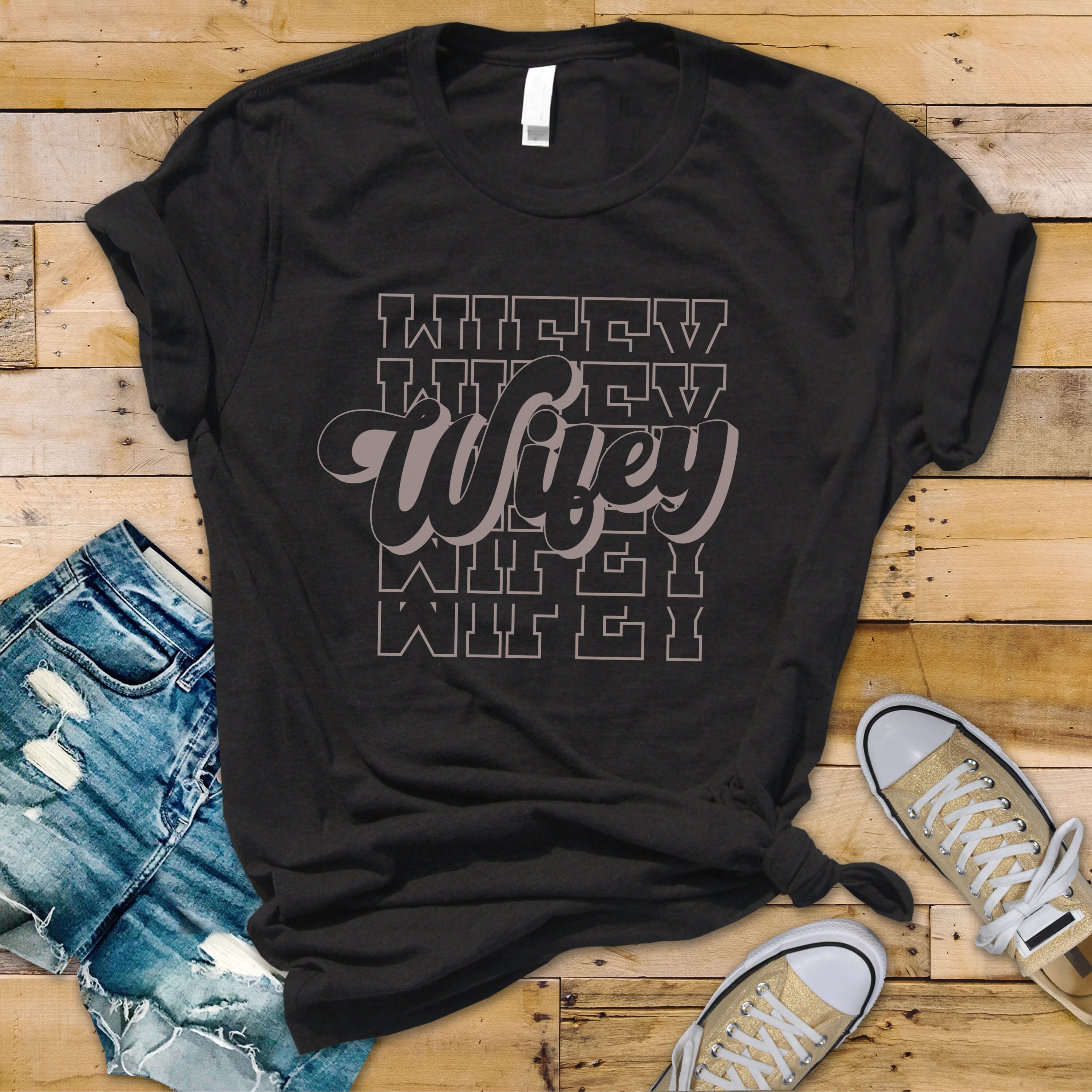 Custom Svg, Custom Wavy Stacked Svg, Customized Retro Wavy Text Svg ...