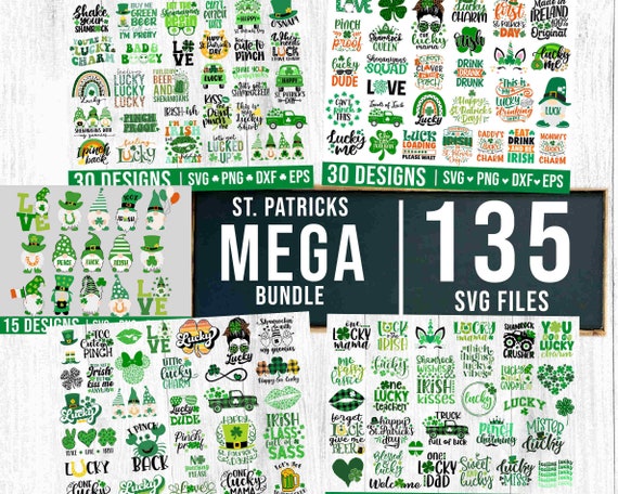 St Patricks Svg Bundle MEGA Bundle Saint Patricks Day Svg - Etsy