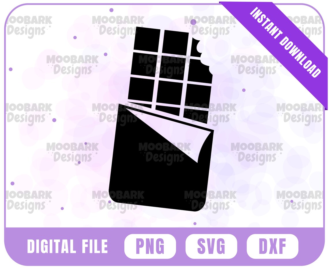 Chocolate Bar SVG Chocolate Lover Christmas SVG Milk - Etsy