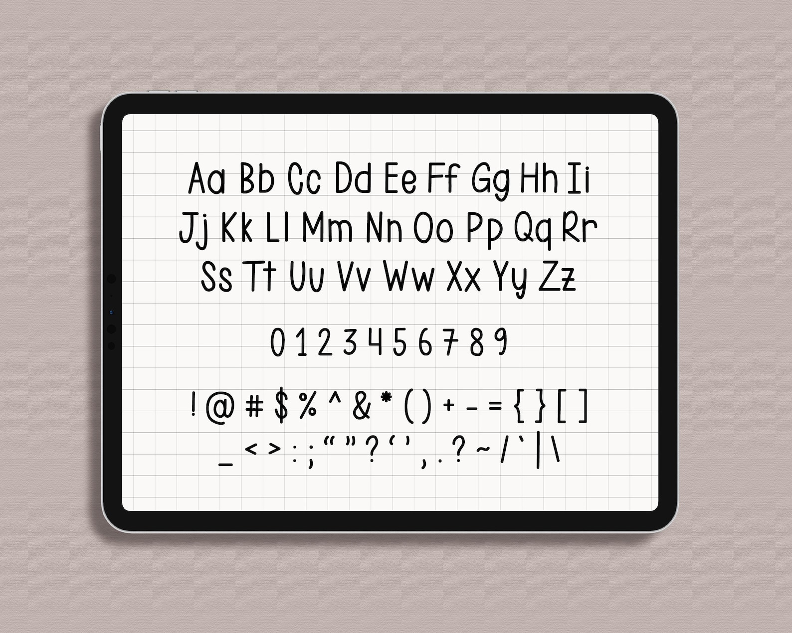 Neat Handwritten Font, Student Note Taking, Cute Font, Handwriting Font ...