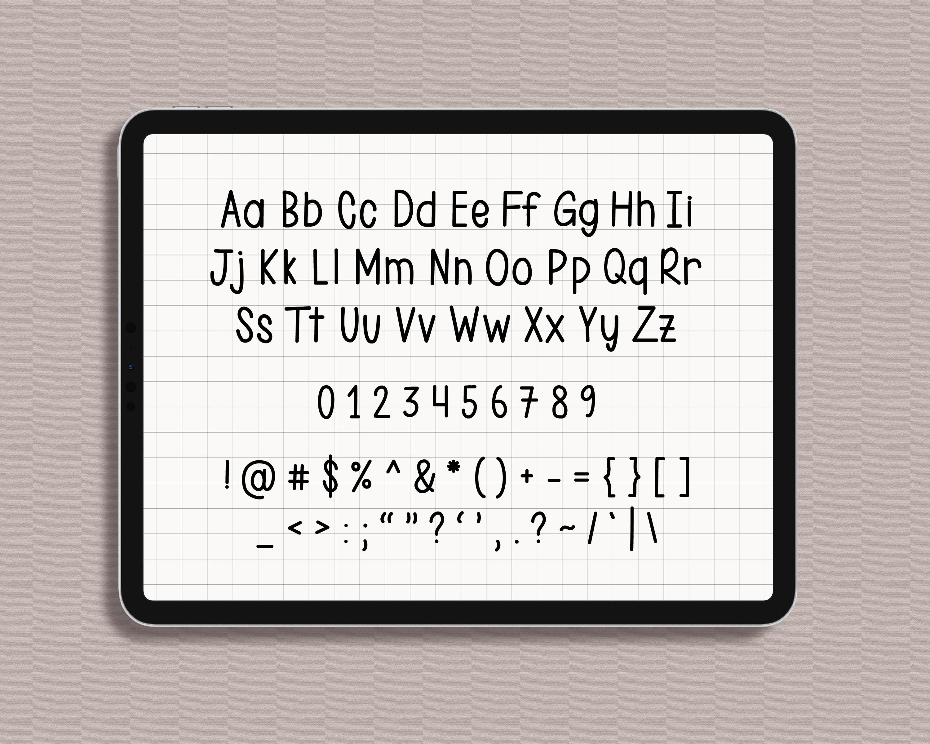 Neat Handwritten Font, Student Note Taking, Cute Font, Handwriting Font ...