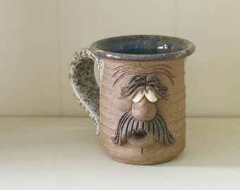 Signed Ugly Face Mug - Etsy