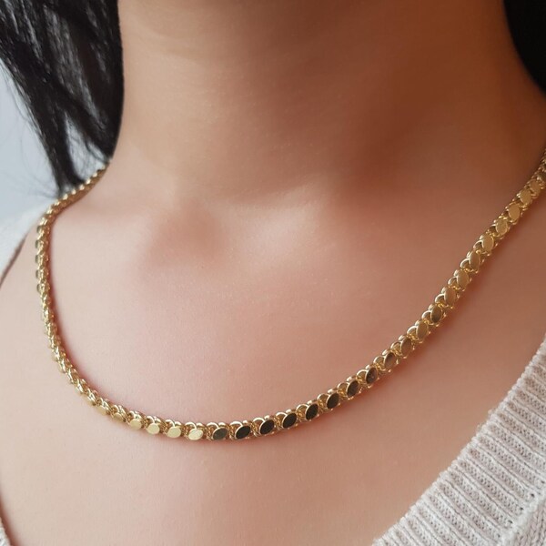 Mirror Gold Chain - Etsy