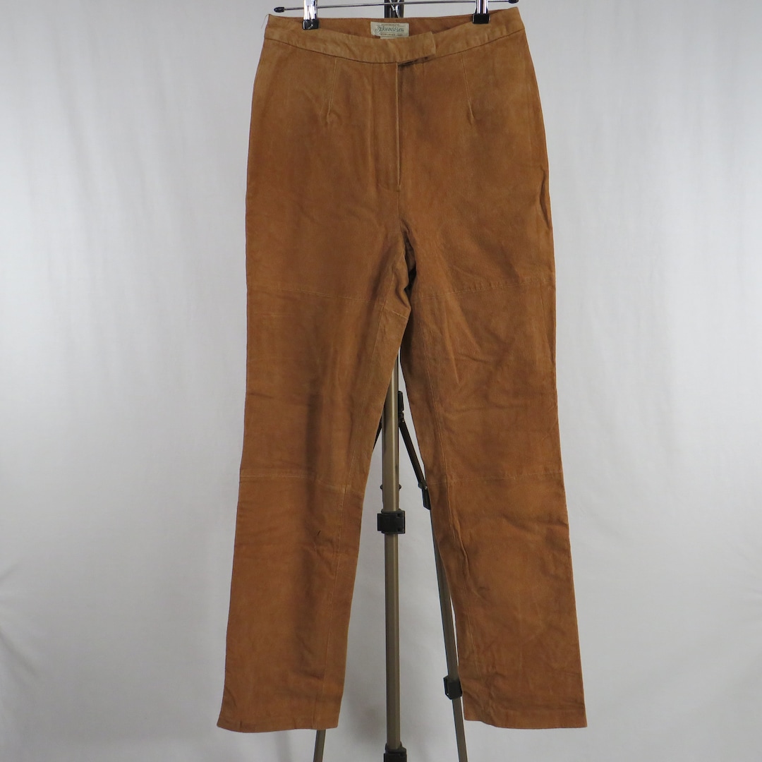St. John's Bay Tan Suede Pants - Etsy