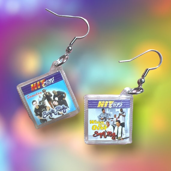 Hit Clip Earrings Sugar Ray Hit Clip Earrings Cyber Y2k - Etsy