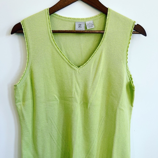 Lime Green Tank - Etsy