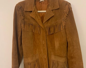 Suede Jacket Women | Etsy