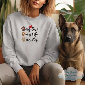 My Dog Digital Machine Embroidery Design Animal Lover Design Embroidery ...