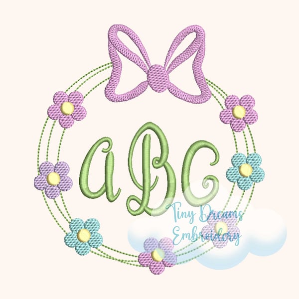 Single Letter Monogram Embroidery - Etsy