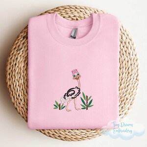 Cute Baby Emu Digital Machine Embroidery Design Nursery Baby Animal ...