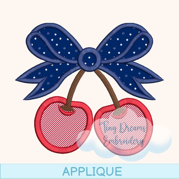 Cherry Applique - Etsy