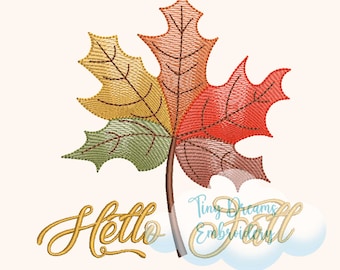 Hello Pumpkin Machine Embroidery Design Fall Embroidery - Etsy