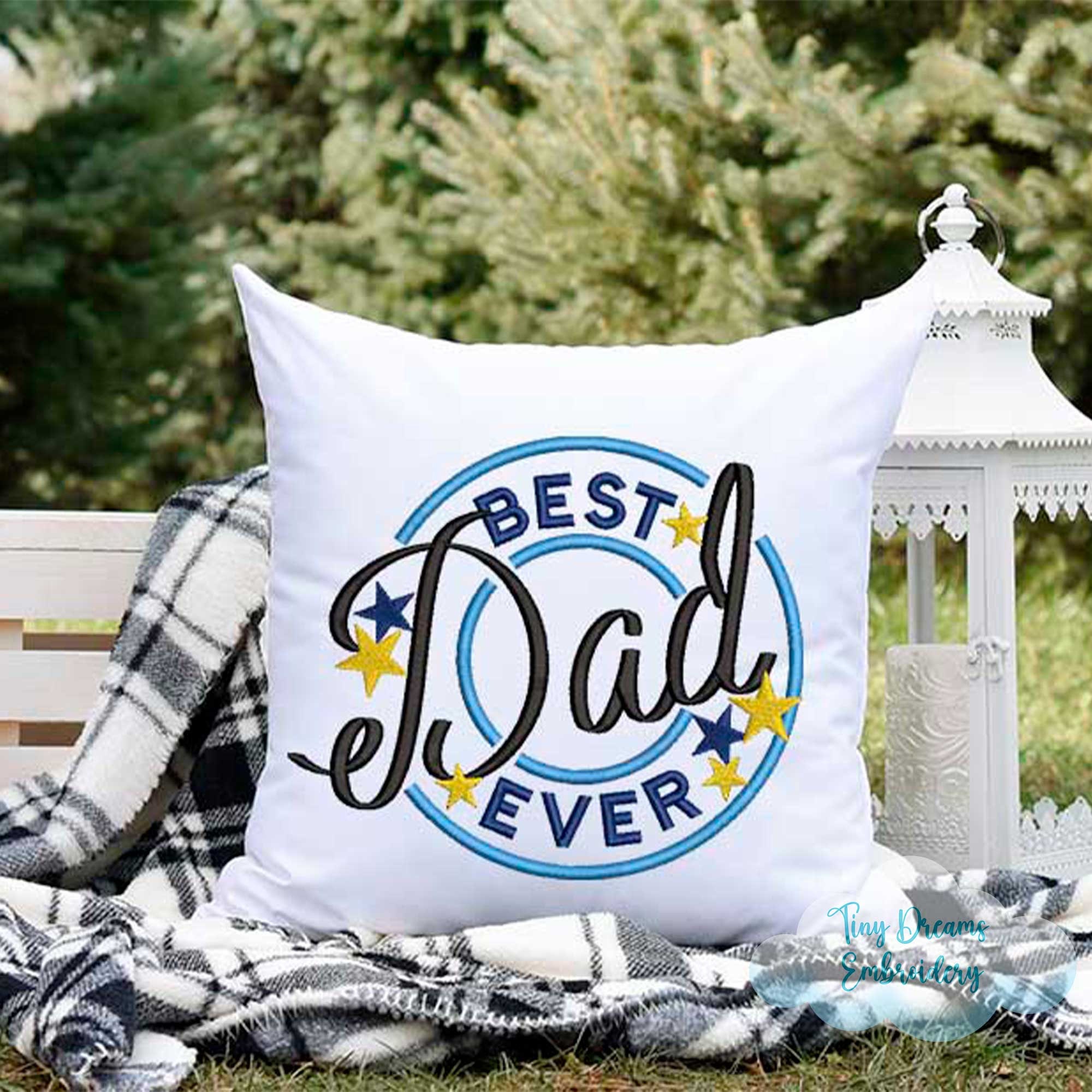 Dad Embroidery Design, Father's Day Gift (digital Download - Etsy