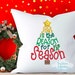 Christmas Tree Digital Machine Embroidery Design Jesus Reason Season ...