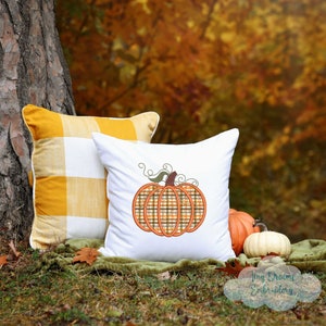 Pumpkin Applique - Fall Embroidery Design (digital Download) - Etsy