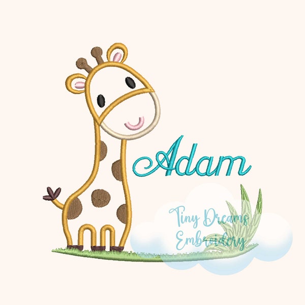 Giraffe Embroidery - Etsy