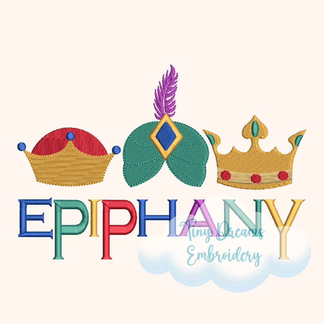 Three King Digital Machine Embroidery Design Three Wise Men Design ...