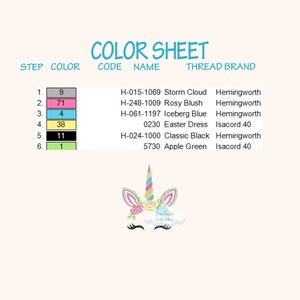 Unicorn Digital Machine Embroidery Design Floral Unicorn Design ...